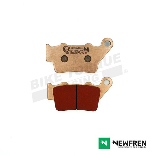 Newfren TS1 Sintered Rear Brake Pads for KTM LC4 660 SM Factory Replica ...