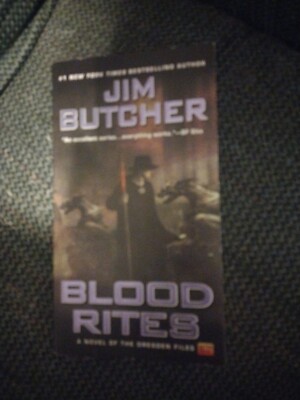 Blood Rites (The Dresden Files, Book 6) by Jim Butcher; Paperback ...