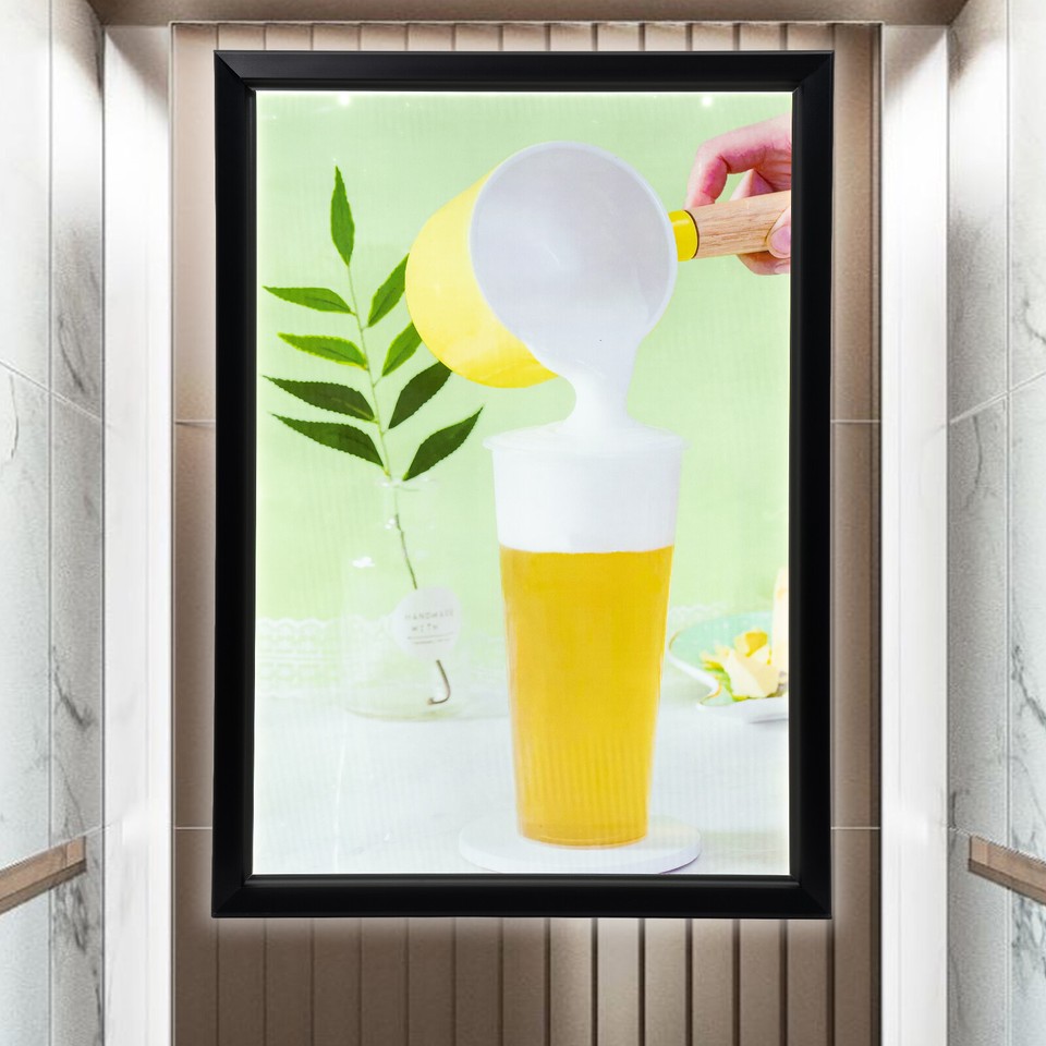 27x40'' LED Poster Movie Frame Backlit Light Box Advertising Sign ...