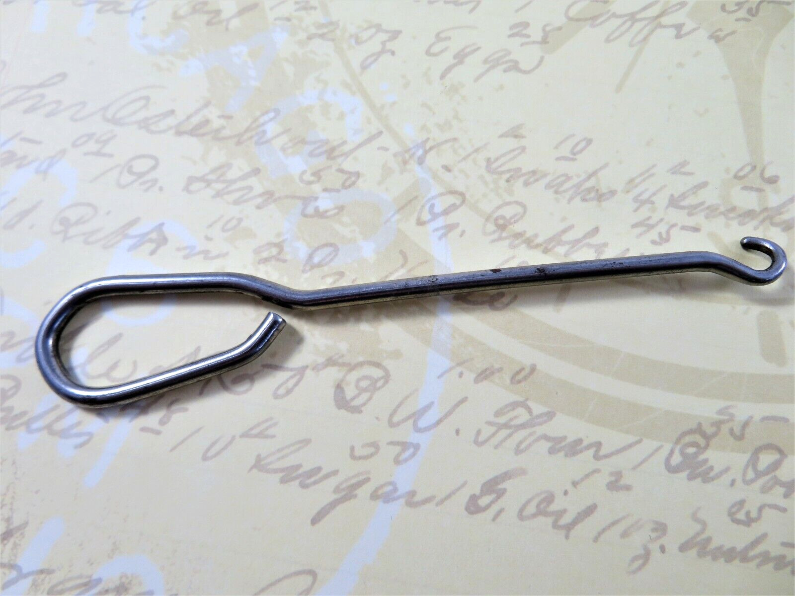 Antique All Metal Button Hooks Simple Dressing Tools … - Gem