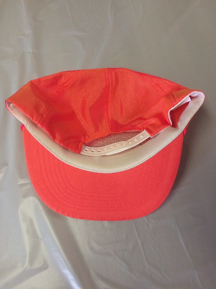 Vintage Kmart Havoline Racing Neon Orange Baseball Ca… - Gem