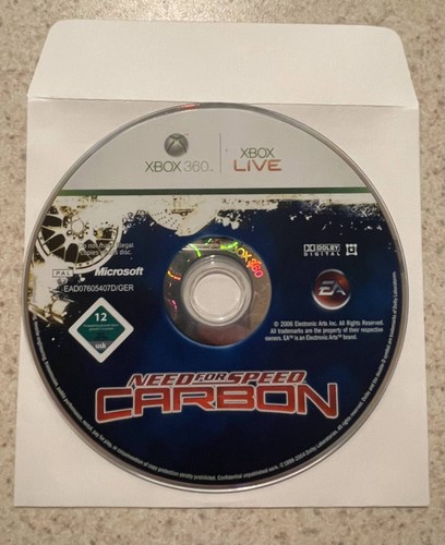 Microsoft Xbox 360 - 2004 Need for Speed: Carbon - Racing Video Game ...