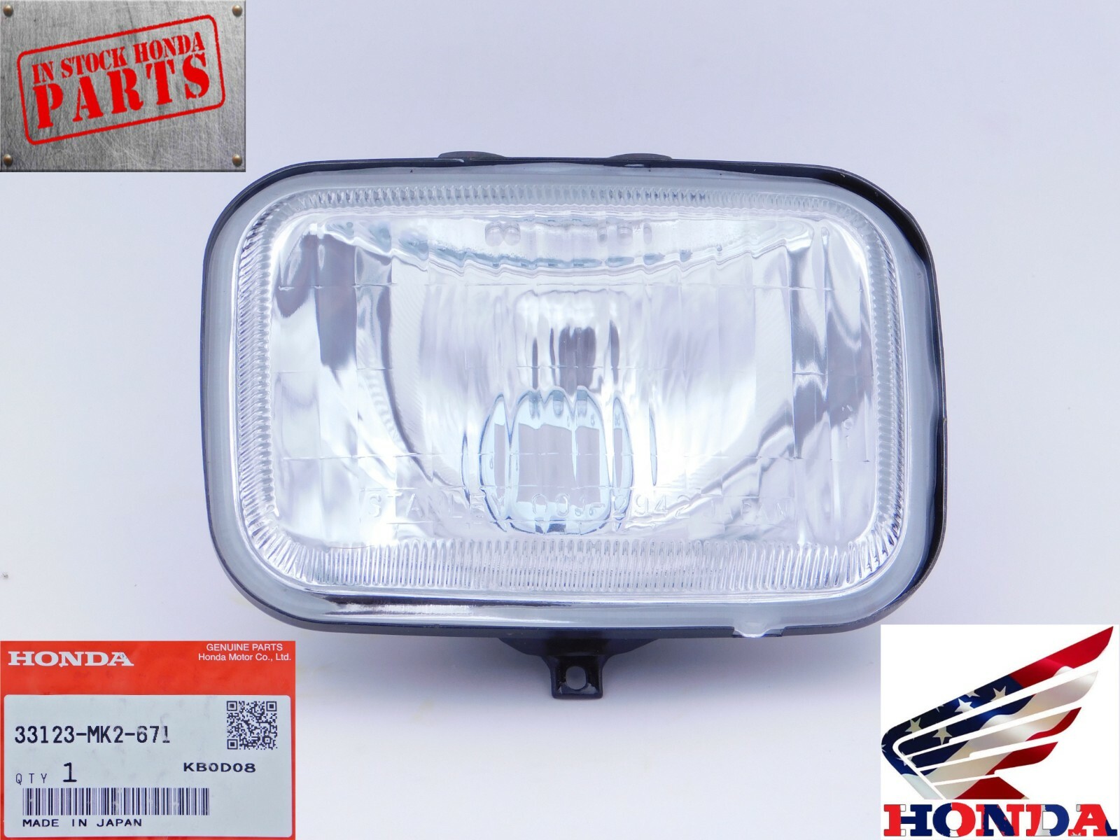 HEADLIGHT LENS XR200 250 350 500 600 GENUINE HONDA HOUSING OEM | eBay
