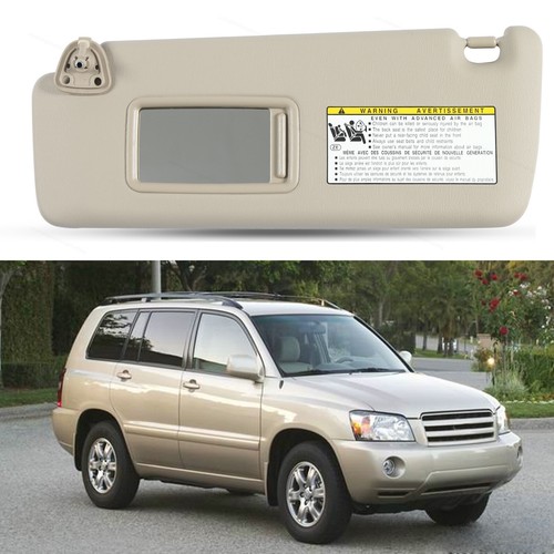 Ivory Driver Sun Visor Ivory Fit For 2004 2005 2006 2007 Toyota ...