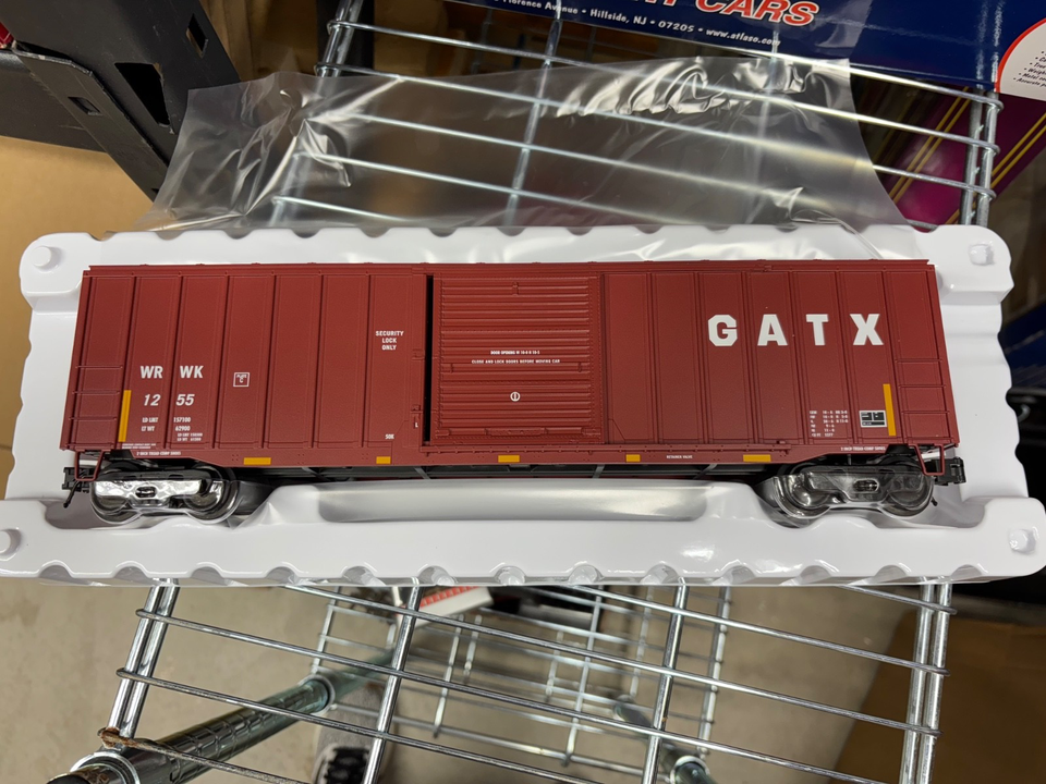 Atlas Trains GATX 50' 6 Box Car 2001137-1 | eBay