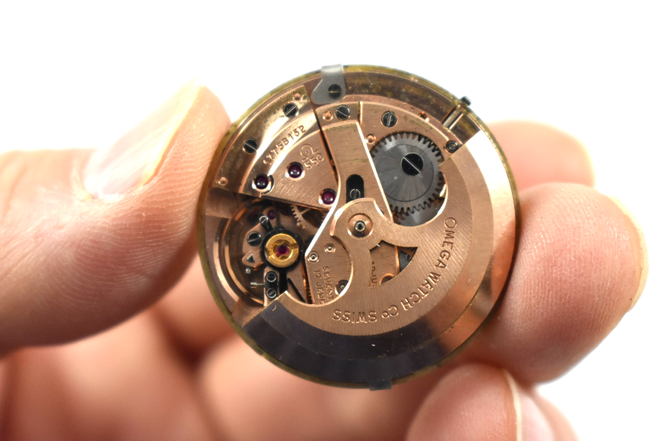 Vintage Omega Seamaster Automatic 17J 550 Wrist Watch Movement lot.wb ...
