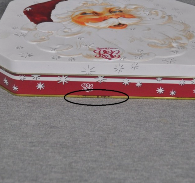 Collectible Russell Stover Santa Whitmans Sampler Christmas Tins Lot Of ...