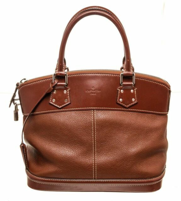 Louis Vuitton Lockit Tote MM Sienne Leather for sale online | eBay