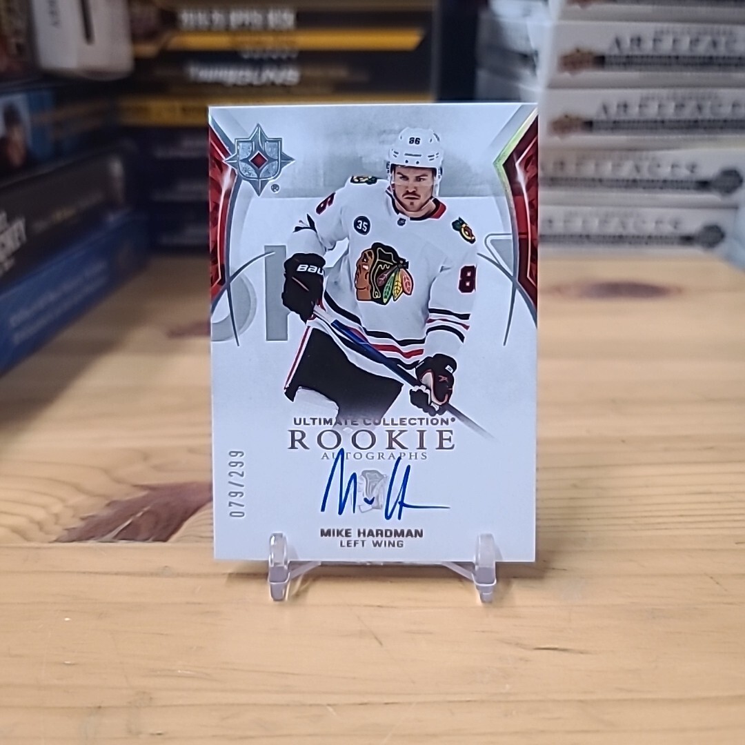 Mike Hardman 2021-22 Ultimate Collection Ultimate Rookie Auto /299 ...