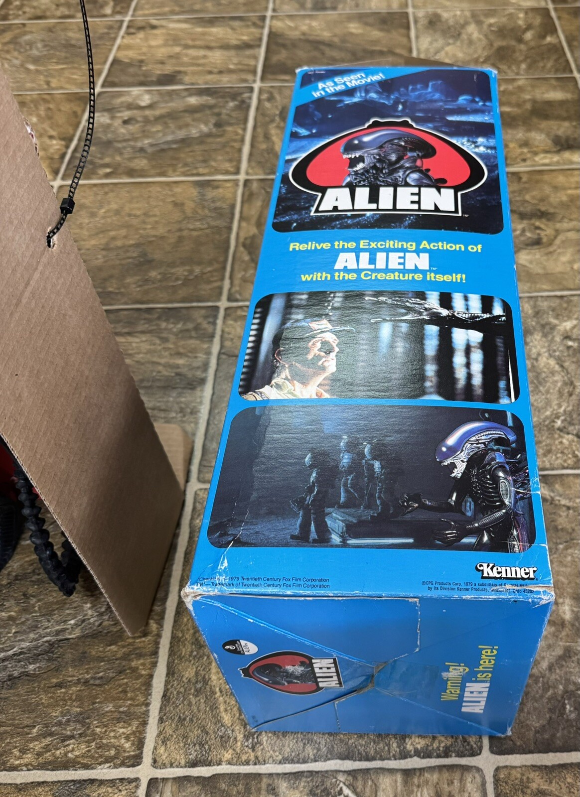 VINTAGE ALIEN KENNER 1979 BIG CHAP XENOMORPH ACTION FIGURE 18” Mint ...