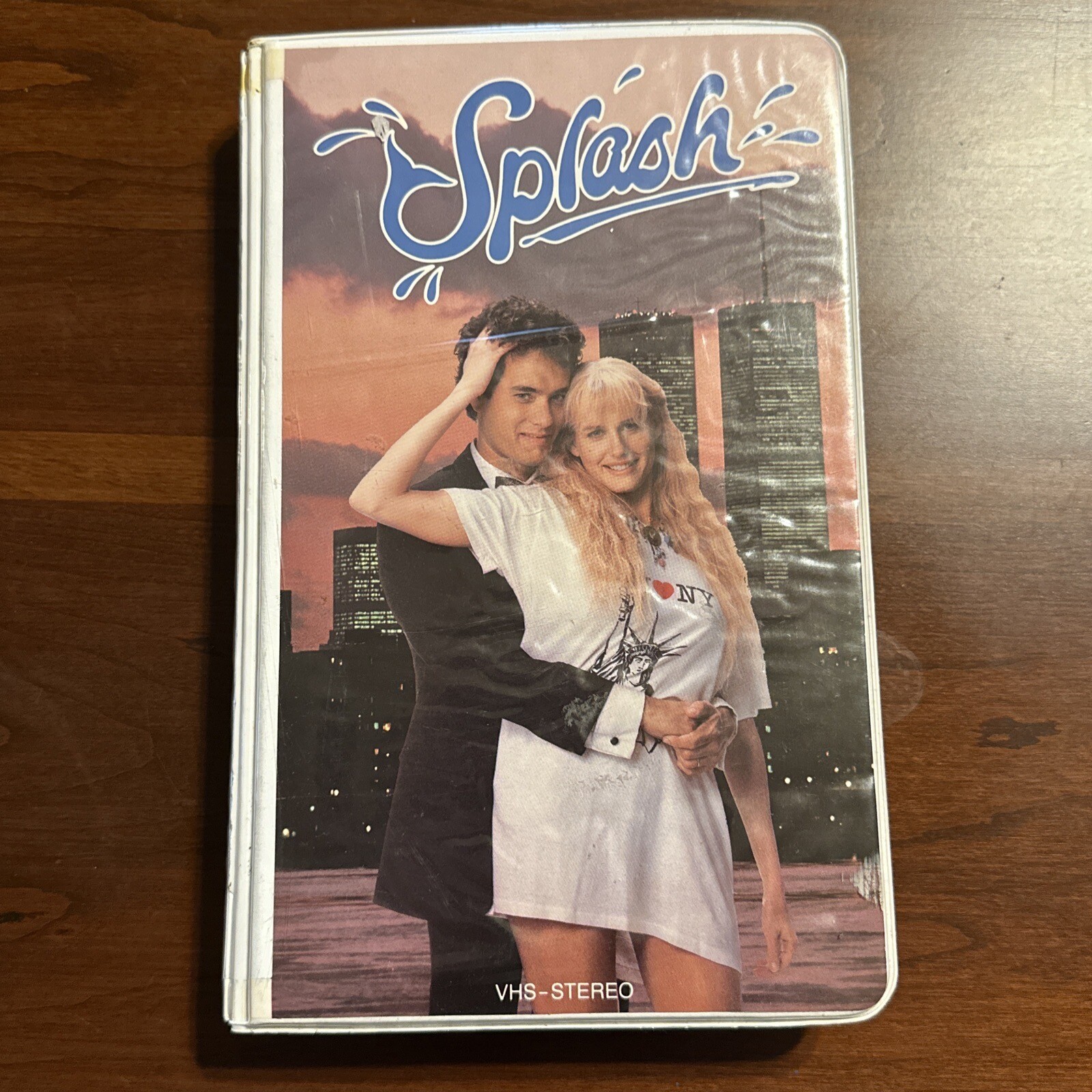 Splash VHS Clamshell 1985 Original Release Tom Hanks Touchstone Disney ...