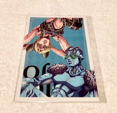 JoJo's Bizarre Adventure Post Card JOLYNE 10th Anniversary Limited ...