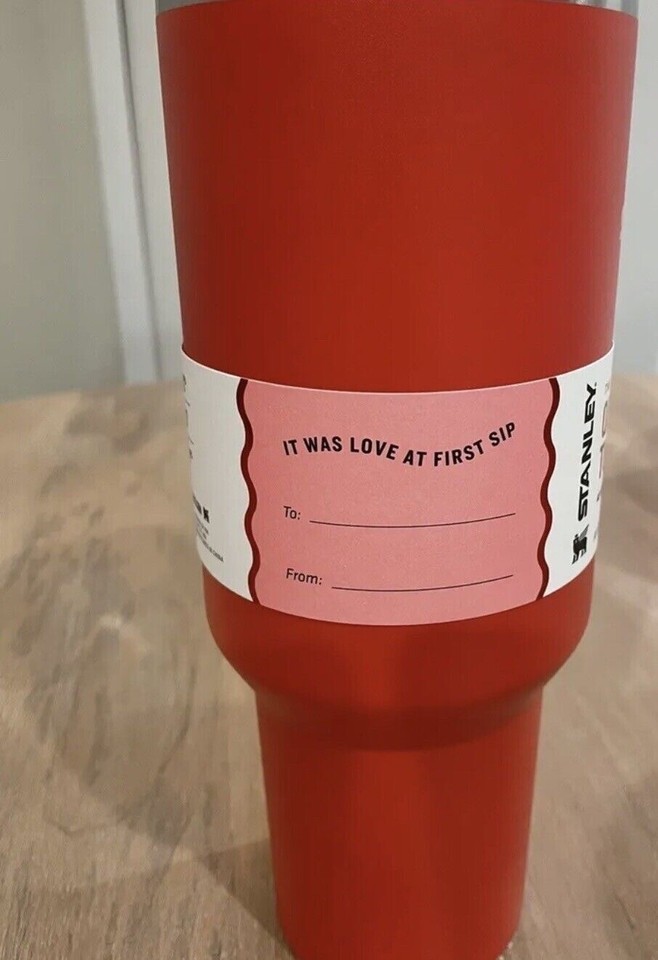 NEW Target ONLY Red Stanley Valentines 40 oz Tumbler Cup H2.0 LEFT!! | eBay