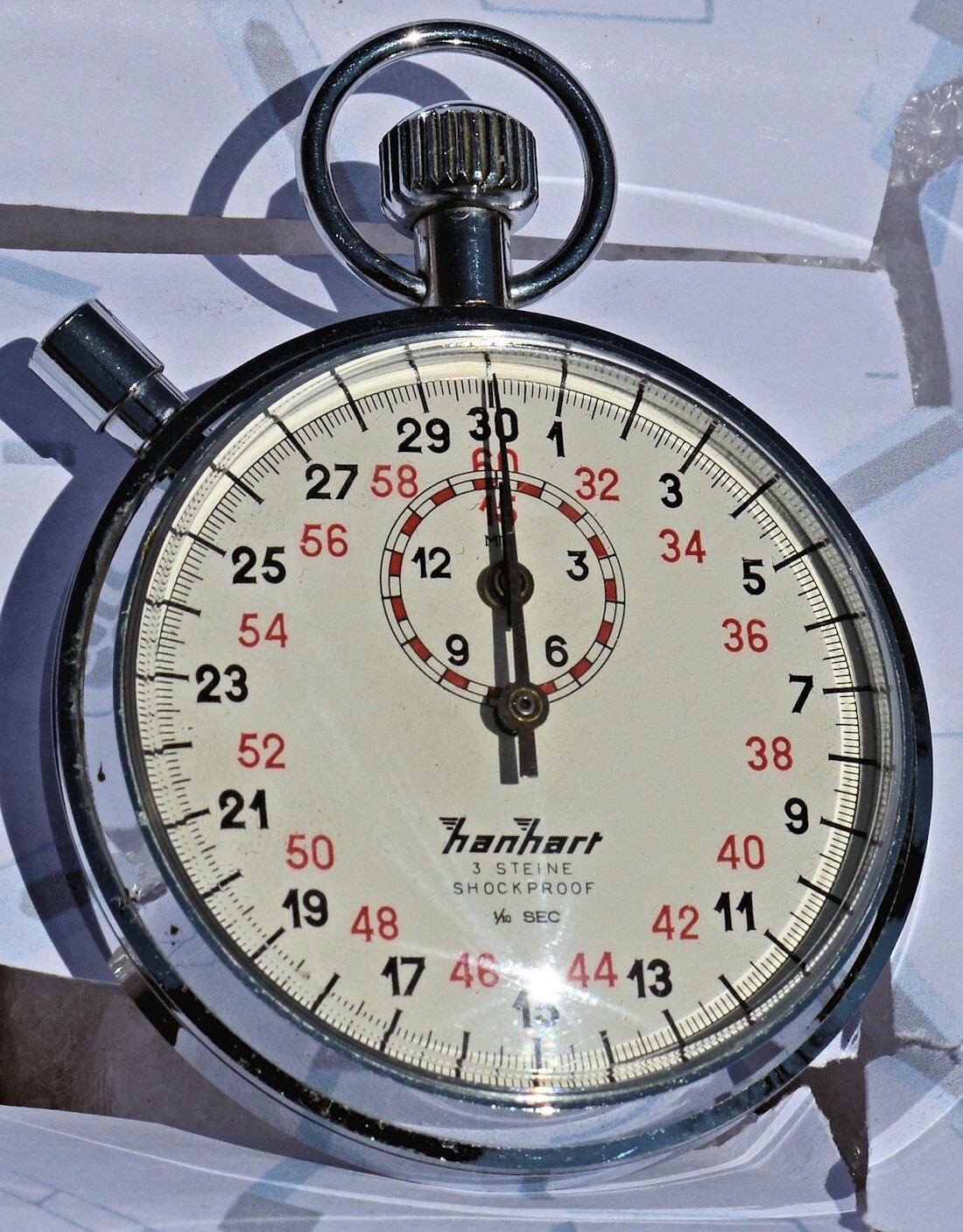 Very Rare Stopwatch Hanhart 30 Second Period IN Very Good Condition ...