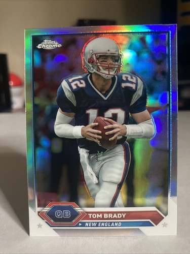 2023 Topps Composite Topps Chrome Refractor #14 Tom Brady New England ...