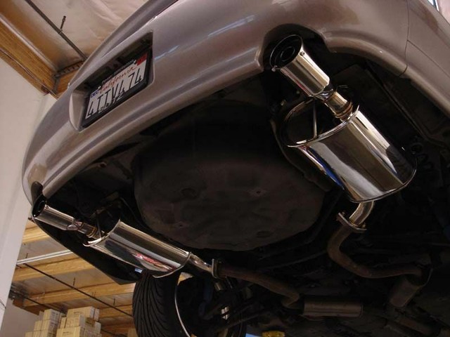 Megan Racing Stainless Steel Tips Axle-Back Exhaust For Lexus SC400 ...