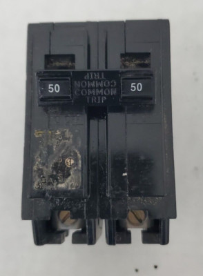 HOM250 - Square D Homeline - Circuit Breaker 1/ Phase Breaker 50 AMP ...