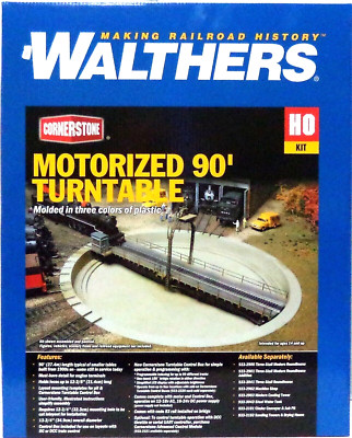 Walthers HO Scale ~ New 2025 ~ Motorized 90' Turntable ~ DC or DCC ...