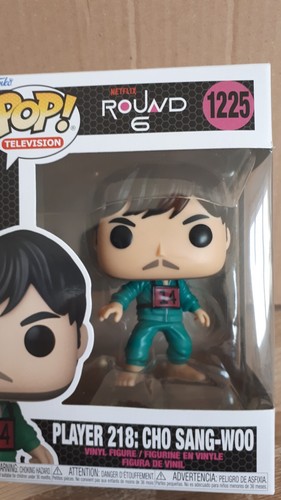 Funko Pop Player 218 Cho Sang-Woo 1225 - Squid Game - Television ...