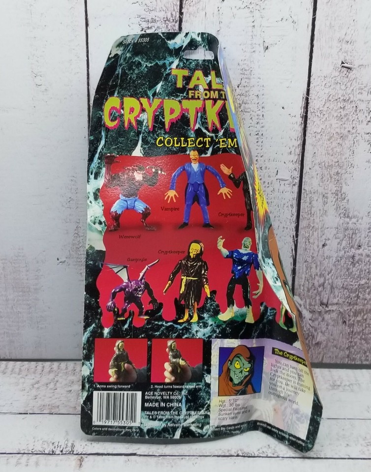 Tales From The Cryptkeeper Crypt Keeper Figure Ace Novelty 1990 Beat Up ...
