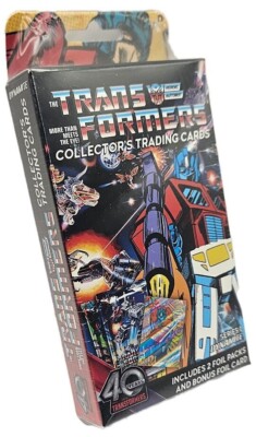 2024 Transformers 40th Anniversary Trading Cards Hanger Box 2 Foil ...