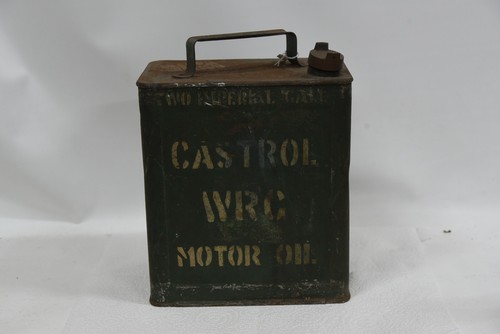 Wakefield Castrol WRG Motor Oil 2 Gallon Petrol Can/Tin - RARE Vintage ...