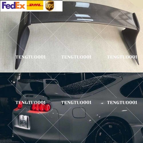 For Toyota Supra MK4 TR-Style Carbon Fiber Rear Trunk Spoiler Wing Lip ...