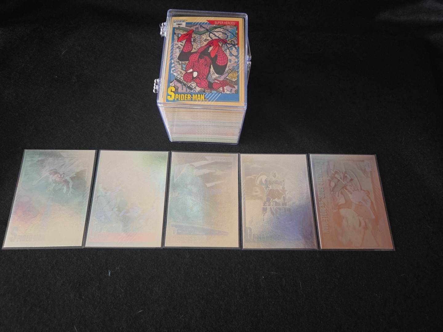 1991 Marvel Universe Series 2 Impel Trading Cards Complete Set 1-162 ...