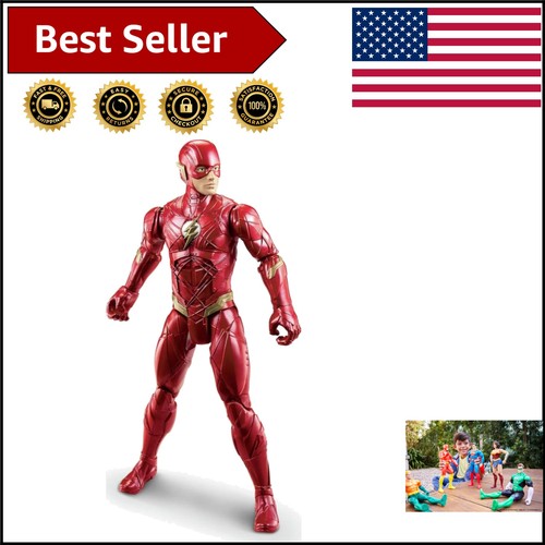Justice League The Flash 12-Inch Action Figure - Highly Articulated ...