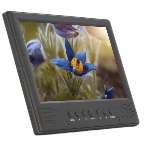 9 Inch Portable Digital Mini Tv With DVB-T-T2 Hevc H265 10Bit Code 16:9 ...