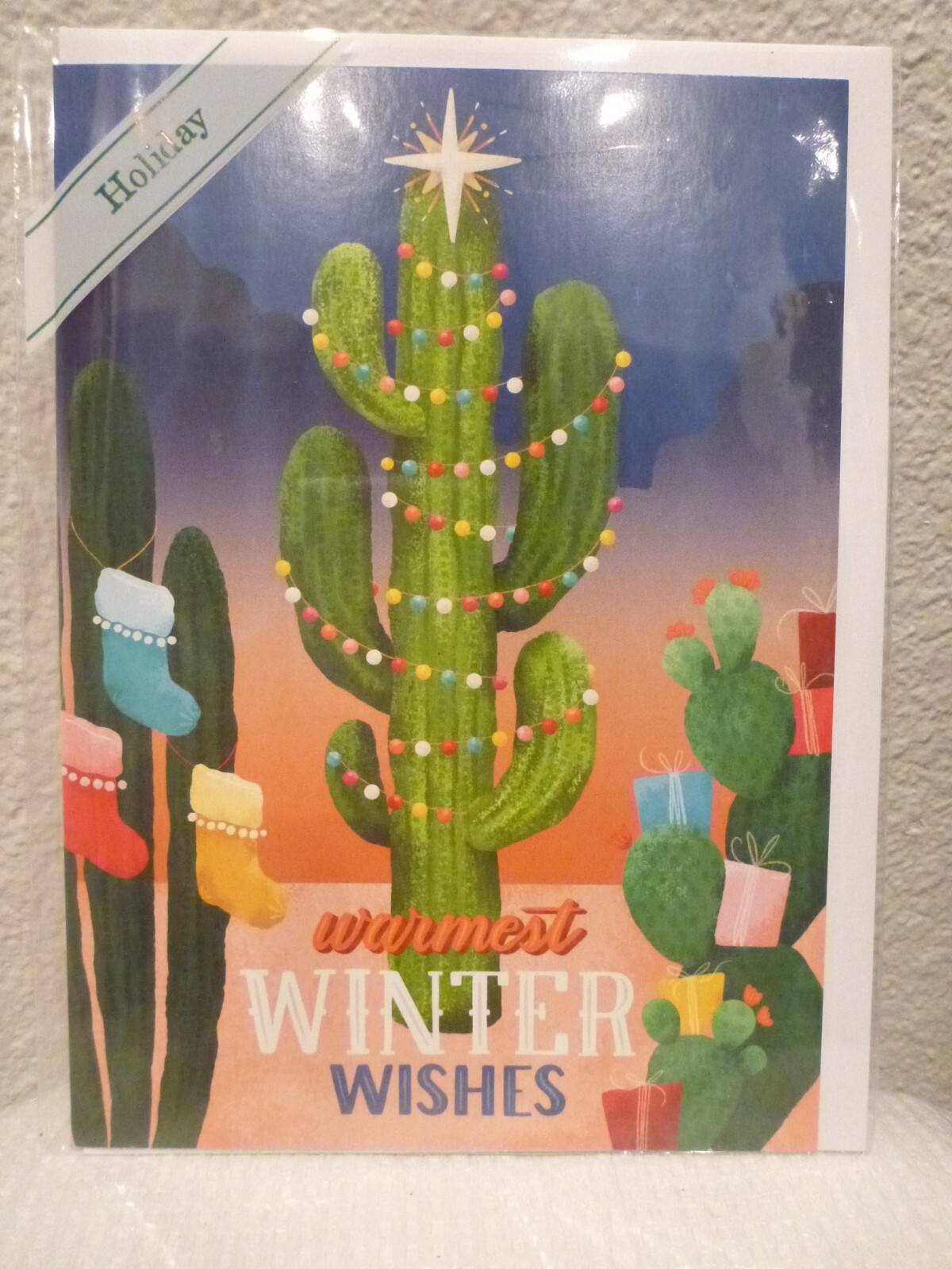 Trader Joe's Greeting Card - Christmas Card - Cactus | eBay
