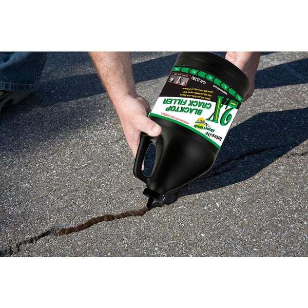 Blacktop Crack Filler Asphalt Repair Sealant Fast Dry 2X Premium 1 ...