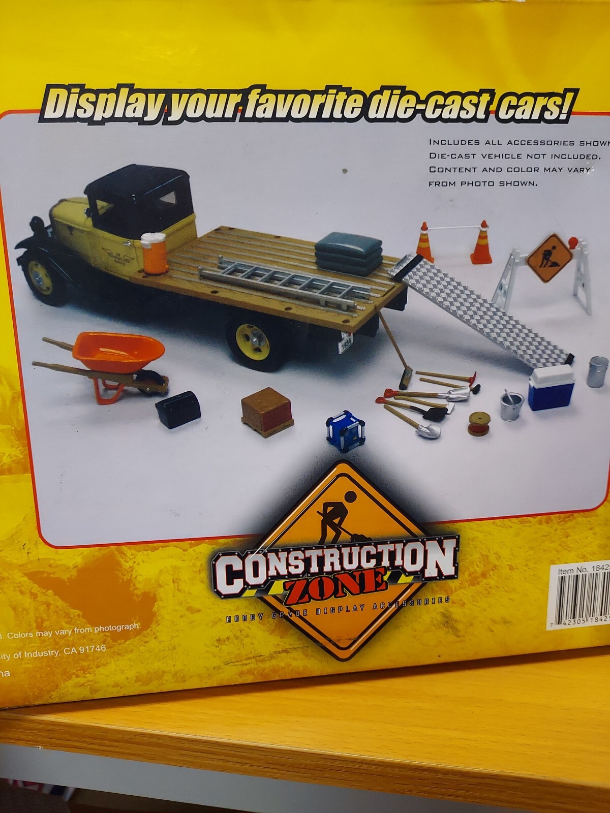 Hobby Gear: 23pc Set Construction Zone 1/24 Scale | eBay