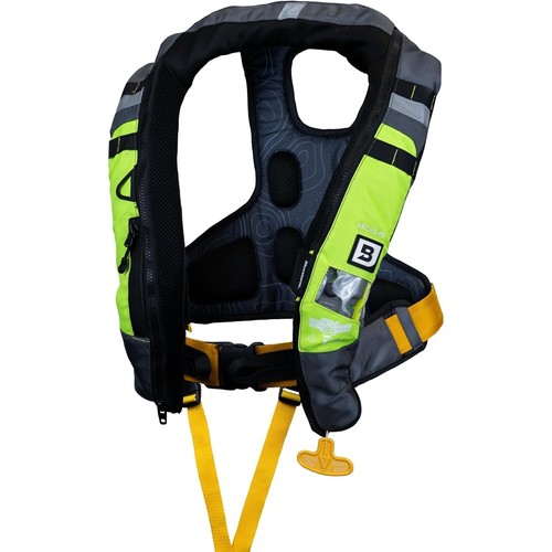 Bluestorm ARCUS-40 SAIL Inflatable Life Jacket USCG Type 2 PFD, Hi-Viz ...