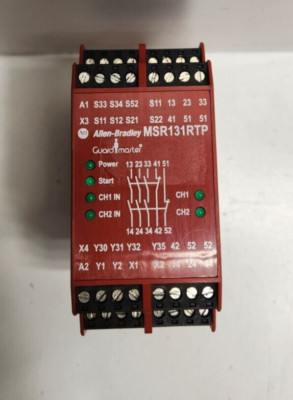 GUARANTEED! ALLEN-BRADLEY GUARDMASTER 24V SAFETY RELAY MSR131RTP 440R ...