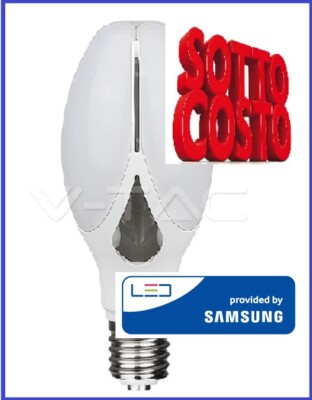 V-TAC VT-240 LAMPADINA LED OLIVE LAMP E27 36W=250W WATT CHIP SAMSUNG | eBay