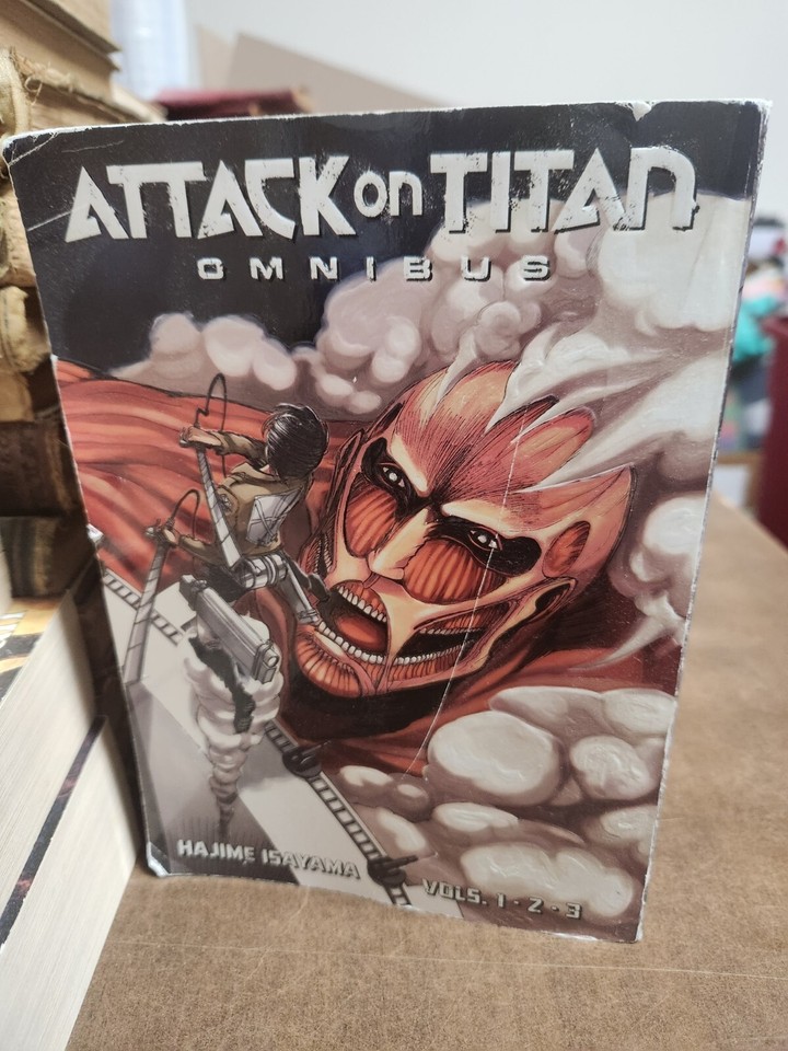Attack On Titan Omnibus Graphic Novel Lot of 7 Omnibi Comprising ...