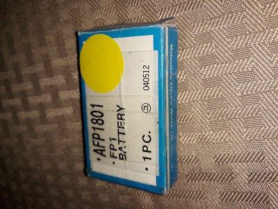 PANASONIC AFPX BATT 1801 BACKUP BATT | eBay