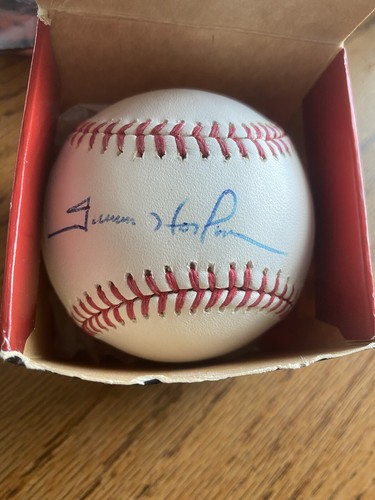 TREVOR HOFFMAN Signed Auto Official MLB AL Baseball BAS COA San Diego ...