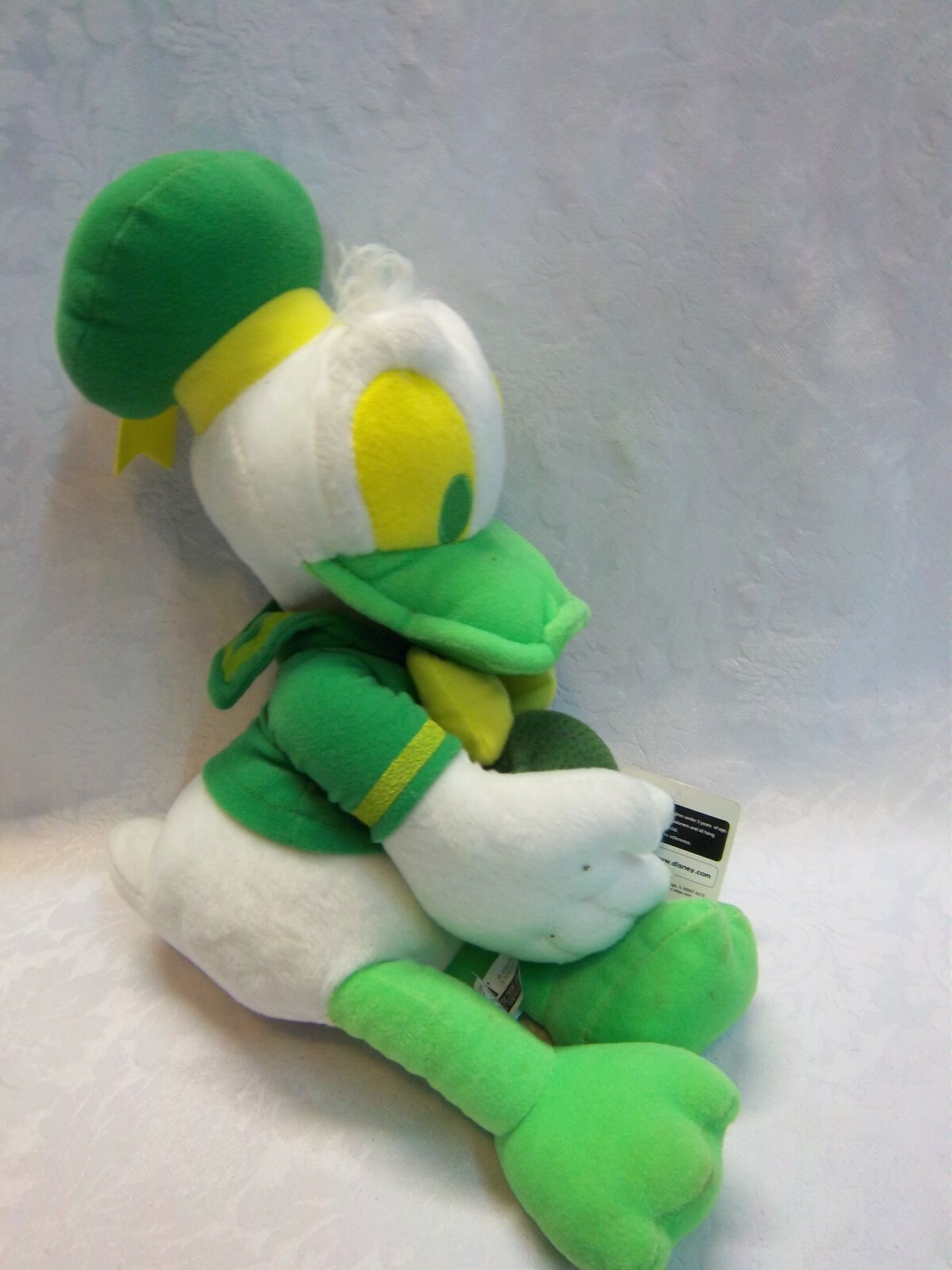 Flavor of Month Lime Sega 18" Green Donald Duck Plush Soft Toy Stuffed ...