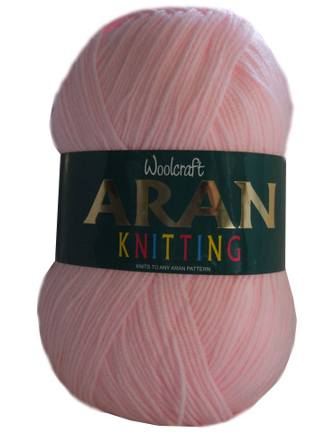 Acrylic Aran Wool Woolcraft Aran 400g Knitting Yarn Crochet 20 Colours ...