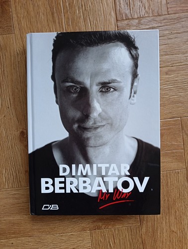 Dimitar Berbatov My Way Signed Book Manchester United Tottenham Hotspur ...