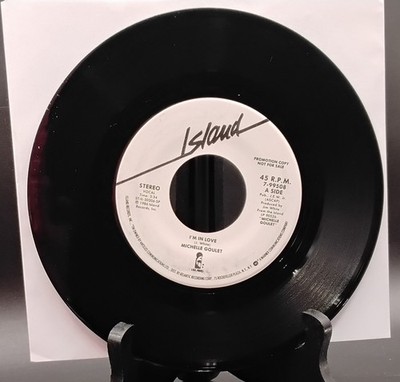 45 RPM -Michelle Goulet – I'm In Love Island Records – 7-99508 PROMO ...