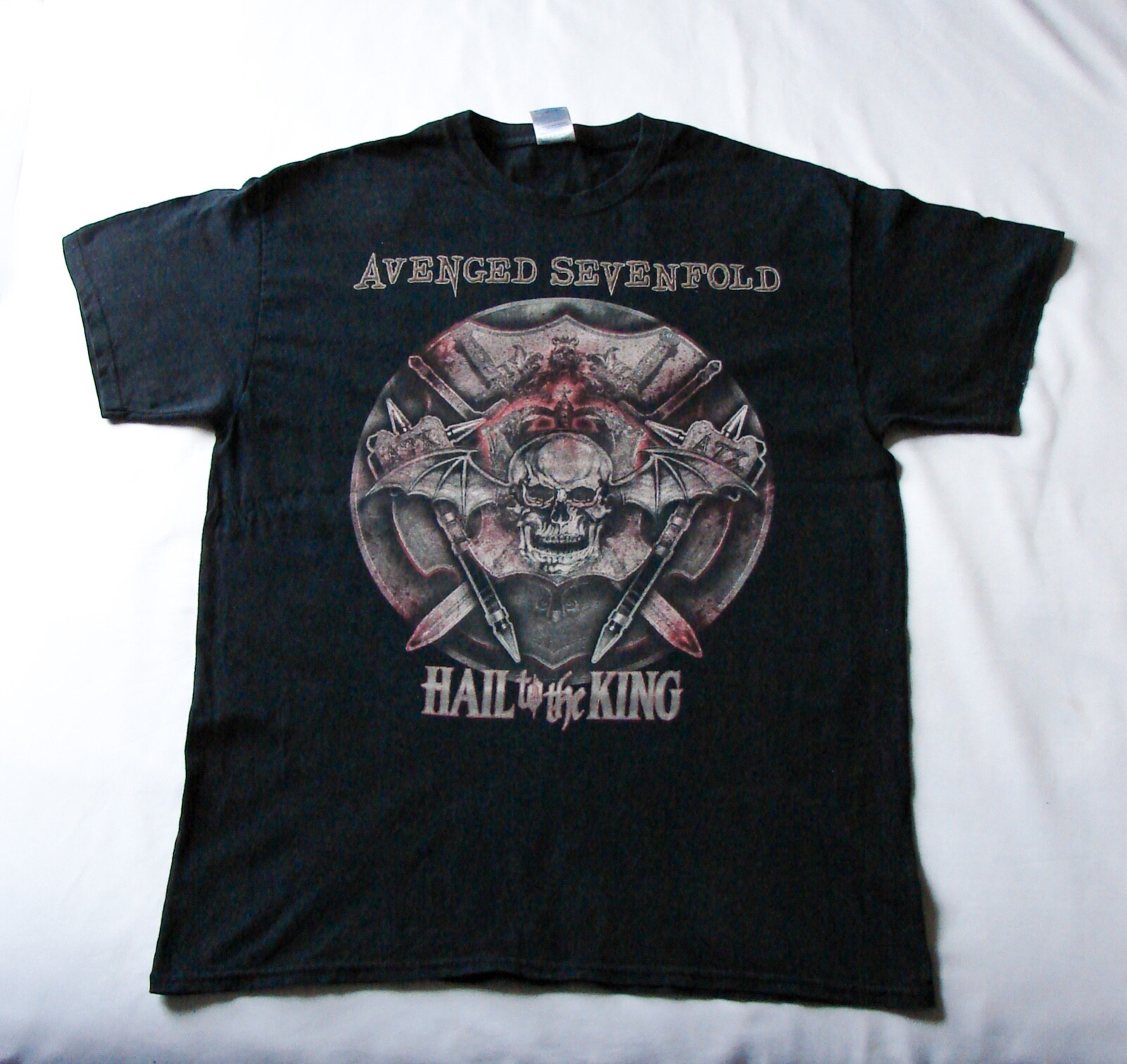 Men's Avenged Sevenfold Hail To The King 2014 Tour Bl… - Gem