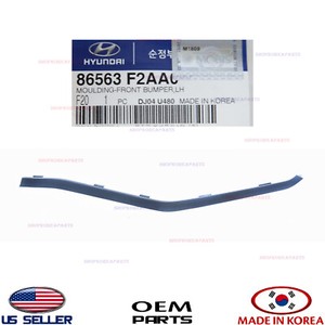 MOULDING FRONT BUMPER LOWER LEFT GENUINE! ELANTRA SEDAN 2019-2020 ...