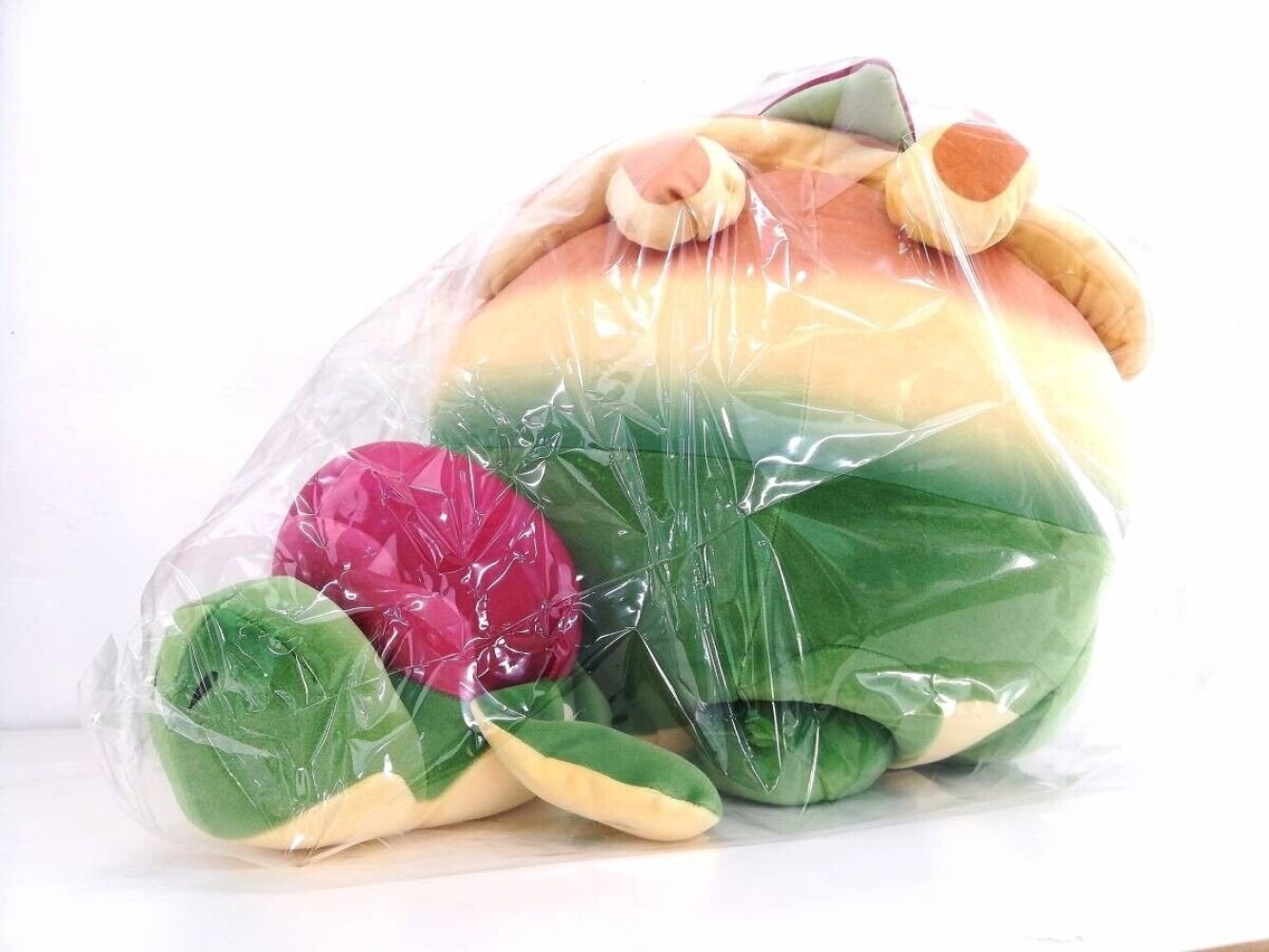 Pokemon Center Limited Appletun Life size Mocchiri Jumbo Big Fluff ...