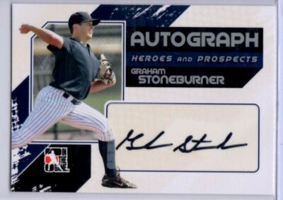 2011 ITG Heroes and Prospects Full Body Autographs Silver #GS Graham ...