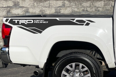 TDR Off Road Vinyl Decal Sticker Toyota Tacoma Tundra Truck bedside (2 ...