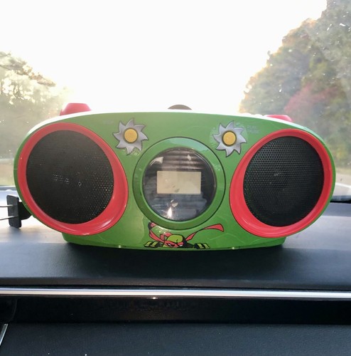 Teenage Mutant Ninja Turtles AM/FM Radio CD Player BOOM BOX 2006 Tested ...