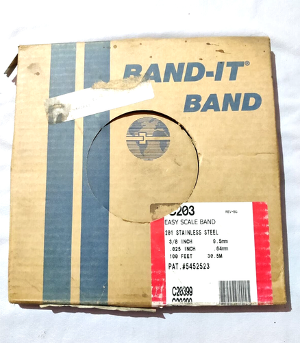 Band-It Band Easy Scale Band 201 Stainless Steel 3/8 Inch C20399 | eBay
